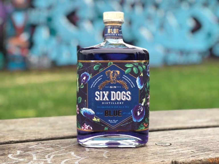 six dogs blue gin karoo distilliry - Faded Spring