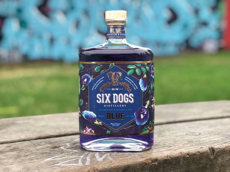 A Journey Into Mermaidville With Six Dogs Blue Karoo Gin - Faded Spring