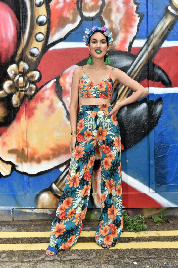 ana green bralet co ord - Faded Spring