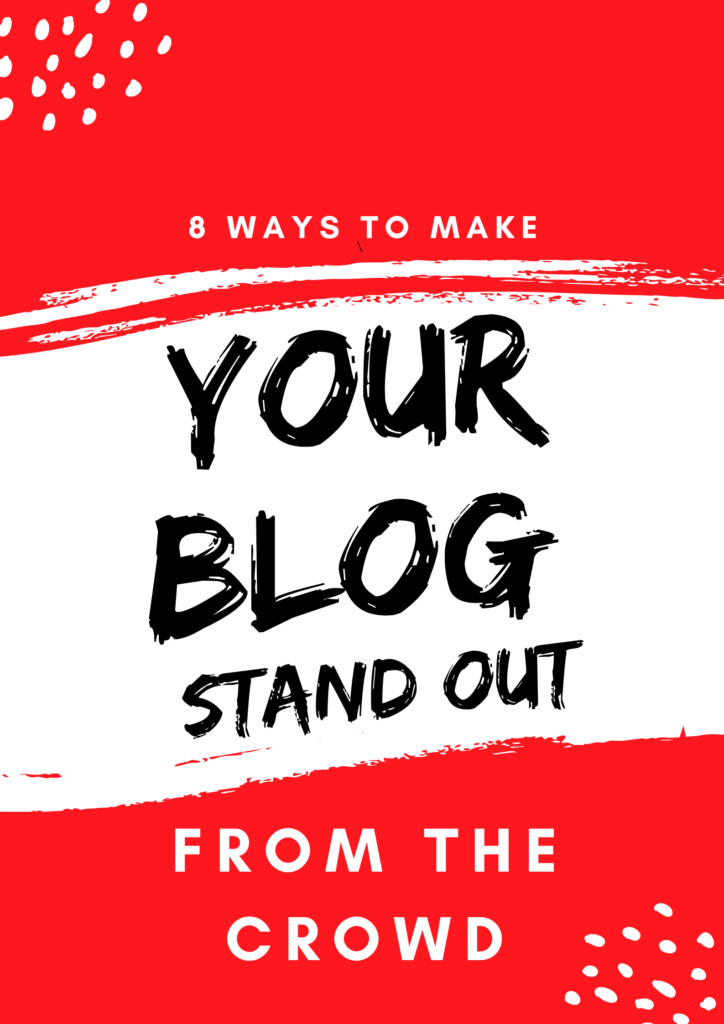 How To Make Your Blog Stand Out - Faded Spring