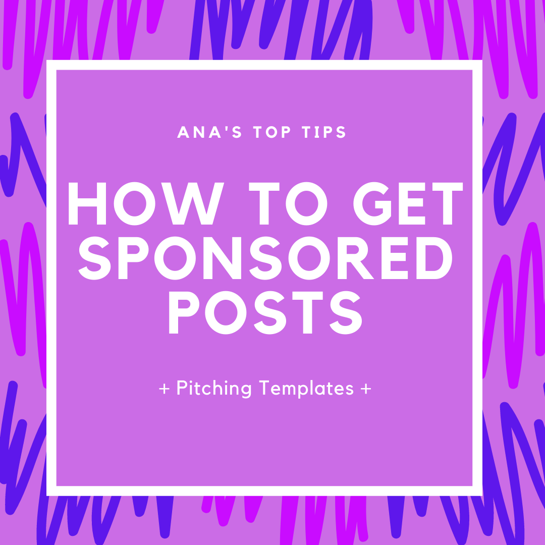 how to get sponsored posts - Faded Spring